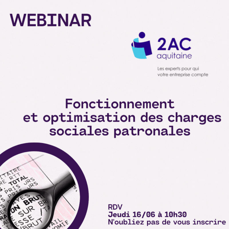 Fonctionnement et l’optimisation des charges sociales patronales - 2AC